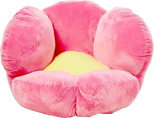 Trend Lab Flower Toddler Chair - Plush Pillow Kids Chair, Comfy Plant Chair for Toddlers 1-3 Years Old, 21x19x19 Inches - Baby Chair, Floral Soft Toddler Lounge Chair, Kids Bean Bag Chair Alternative