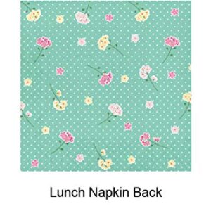 Floral Themed Tea Party Supply Pack Bundle Includes Paper Plates & Napkins for 8 Guests