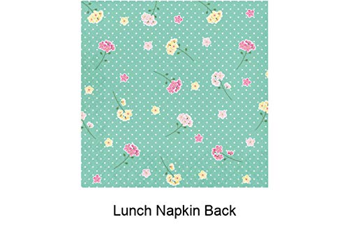 Floral Themed Tea Party Supply Pack Bundle Includes Paper Plates & Napkins for 8 Guests