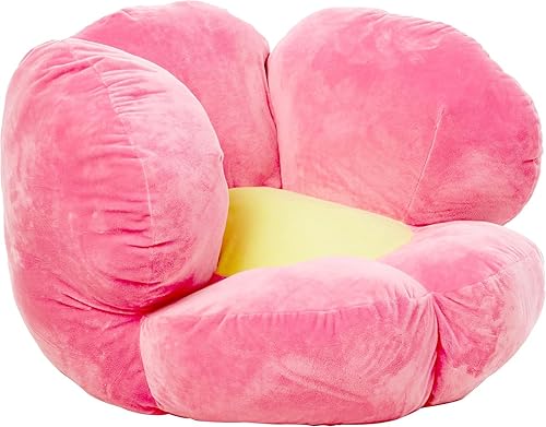 Trend Lab Flower Toddler Chair - Plush Pillow Kids Chair, Comfy Plant Chair for Toddlers 1-3 Years Old, 21x19x19 Inches - Baby Chair, Floral Soft Toddler Lounge Chair, Kids Bean Bag Chair Alternative