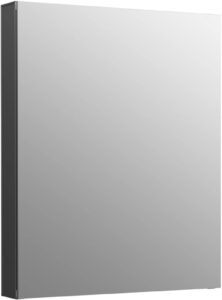 kohler medicine cabinet, bathroom medicine cabinet, slow-close mirrored door and interior, surface or recessed installation