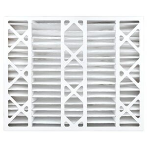 AIRx Filters Allergy 20x25x6 Air Filter MERV 11 Compatible with Replacement for Aprilaire 201 Filter to Fit Media Air Cleaner Cabinet Aprilaire Space-Gard 2200 Filter Replacement, 4-Pack