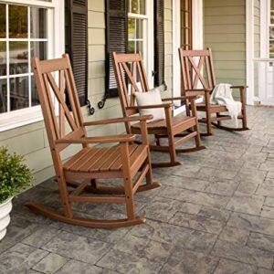 POLYWOOD® Braxton Rocker, Mahogany