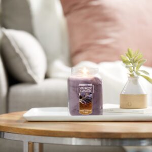 Yankee Candle Dried Lavender & Oak​ Scented, Classic 22 Oz Large Jar Single Wick Aromatherapy Candle, Over 110 Hours of Burn Time, Ideal for Creating a Welcoming Home, Perfect for Gifting