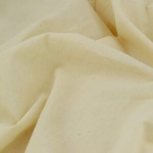 natural cotton muslin fabric 46 inches wide by 1 yard