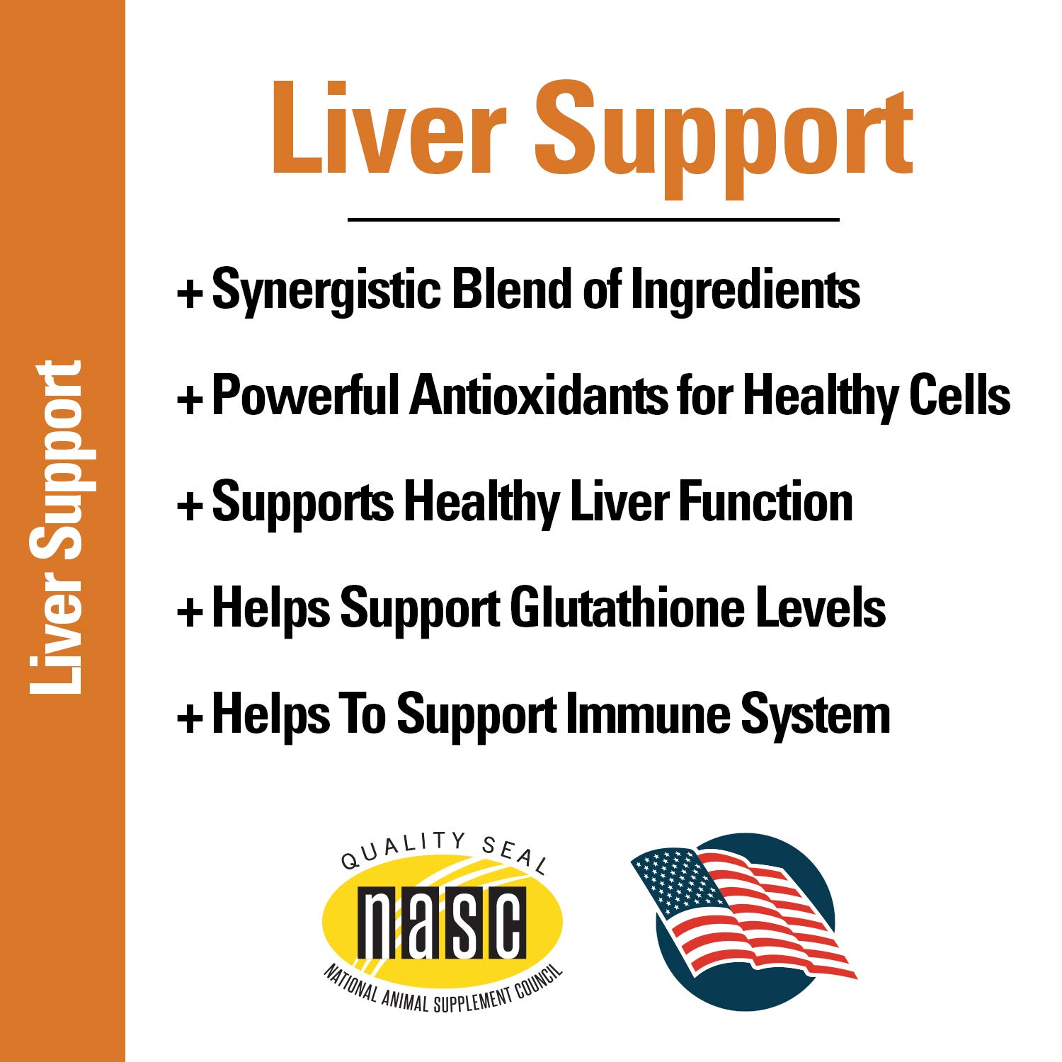 Vet Classics Liver Support Pet Health Supplement for Dogs, Cats – Liver Functions – B-Vitamins, Glutathione, Milk Thistle – Soft Tablets, Chews – 120 Soft Chews