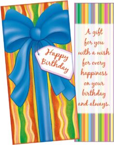 stockwell greetings money holder birthday card - 089495