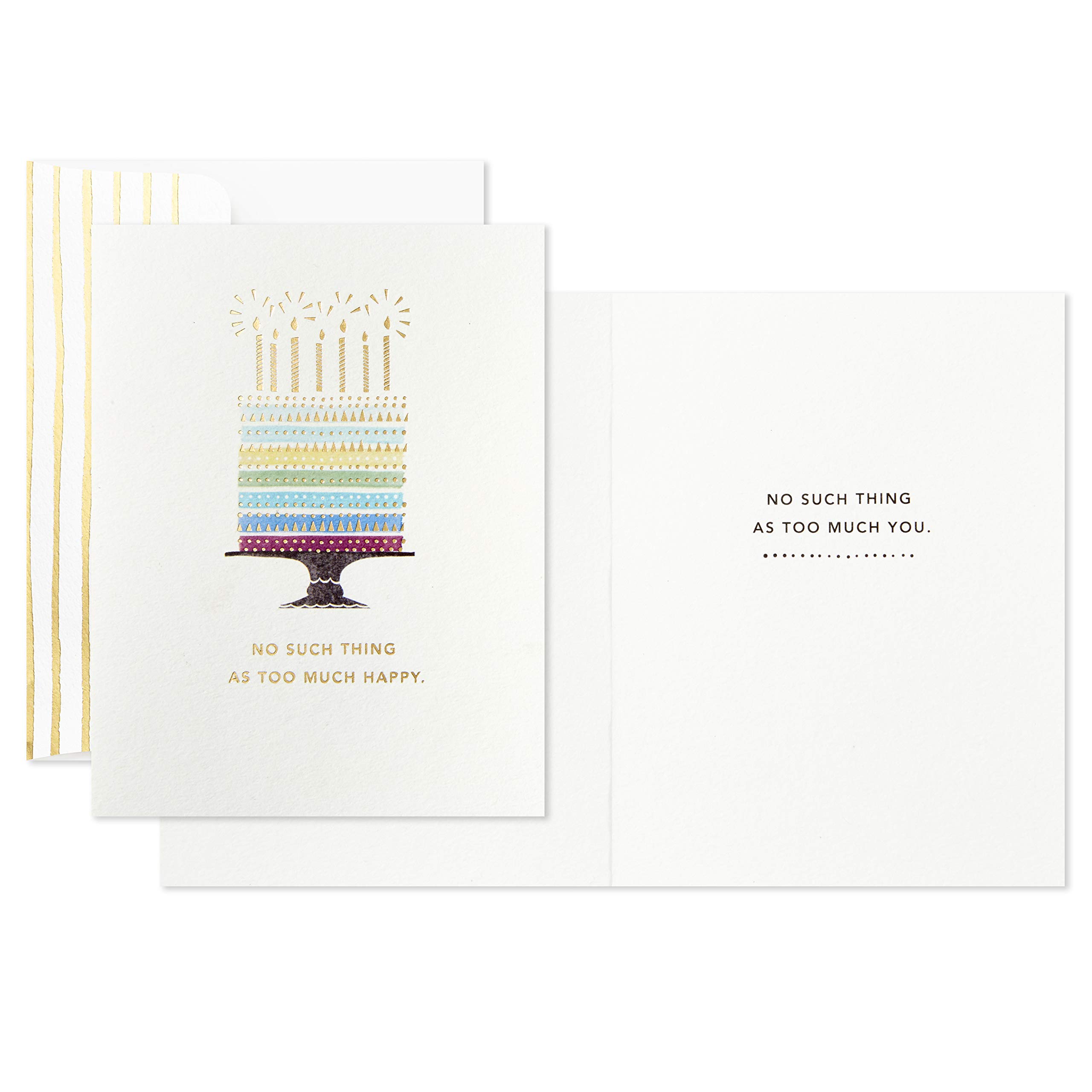 Hallmark Good Mail Birthday Card (Too Much Happy)