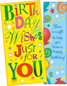 stockwell greetings money holder birthday card - 089497