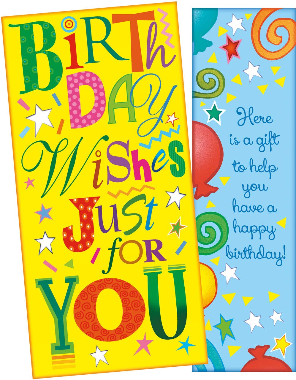 Stockwell Greetings Money Holder Birthday Card - 089497