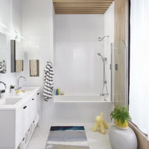 KOHLER Medicine Cabinet, Bathroom Medicine Cabinet, Slow-Close Mirrored Door and Interior, Surface or Recessed Installation