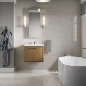 KOHLER K-81147-DA1 Maxstow Frameless Surface Mount Bathroom Medicine ...