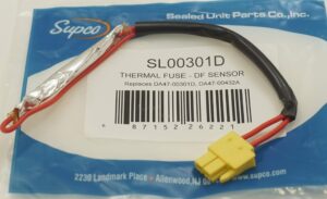 supco refrigerator thermal fuse - defrost sensor, da47-00301d, sl00301d