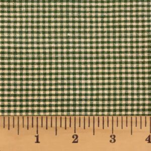 timber green 2 cotton homespun plaid fabric by jcs - sold by the yard