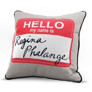 jay franco friends regina phalange decorative throw pillow cover