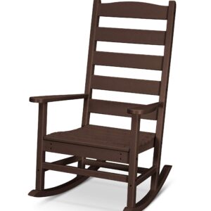 POLYWOOD® Shaker Porch Rocker, Mahogany