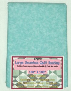 quilt backing, large, seamless, from aqco, c44395-a21, tame teal