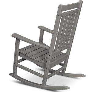 POLYWOOD® Estate Rocking Chair, Slate Grey