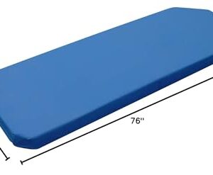 Medtrica MFV762905 Stretcher/Gurney Mattress with Vinyl Cover - Fits Stryker Trauma 1002/1020