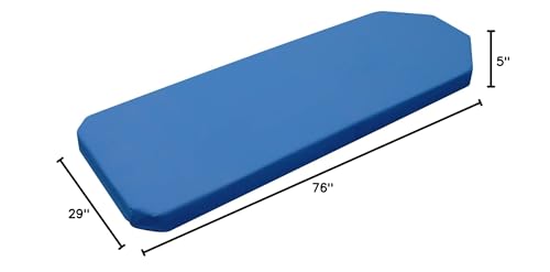 Medtrica MFV762905 Stretcher/Gurney Mattress with Vinyl Cover - Fits Stryker Trauma 1002/1020