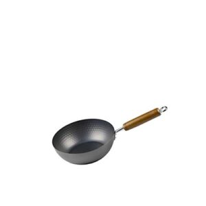 pearl metal hb-4677 pot, black, 7.9 inches (20 cm), iron, light and rust resistant