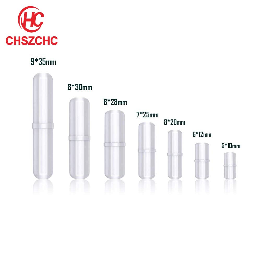 CHSZCHC Magnetic Stir Bar Set,7pcs Lab Type-B Mixed Size PTFE Magnetic Stirrer Mixer Stir Bars