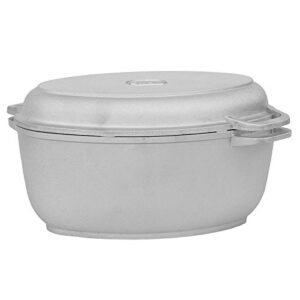 aluminum covered oval roaster with lid - roaster high dome (2.6-qt (2.5 l))