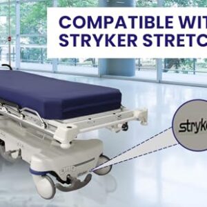 Medtrica MFV762905 Stretcher/Gurney Mattress with Vinyl Cover - Fits Stryker Trauma 1002/1020