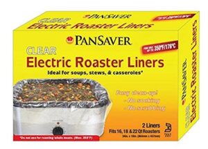 er 42120 18 qt. clear electric roaster liner - case of 18