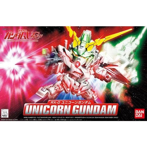 Bandai 5058279 Bb Shenshi Bb360 Unicorn Gundam Model Kit