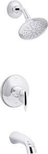 kohler alteo rite-temp bath and shower trim with lever handle and 1.75 gpm showerhead