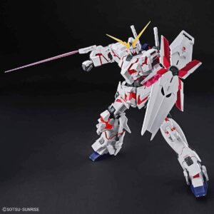 Bandai 5057986 Rx-0 Unicorn Gundam (Destroy Mode) Mega Size 1/48 Model Kit, from Gundam Uc