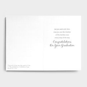 DaySpring - Paths Graduation - King James Version - 12 Boxed cards & Envelopes (4 Design Assortment with Scripture) - Graduate Your Future is as Bright as the Promises of God (J1336)