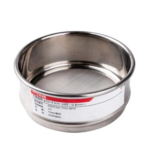 adamas-beta φ10×4.5cm 24 mesh 304 stainless lab sieves economy test sieve 304 stainless steel wire cloth（0.8mm）