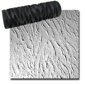 drywall texture roller - tree bark pattern - decorative paint roller