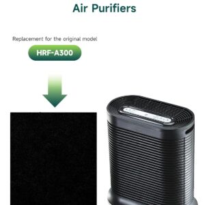 6-Pack Prefilter A for Honeywell HPA300 Series Air Purifiers, HRF-A300 Carbon Pre Filter, Thickened to 1/4 Inch