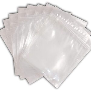 Vacuum Chamber Zipper Pouches - 4 Mil - 1000/CS - Bottom Fill with Hang-hole (8 x 12)