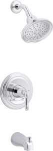 kohler devonshire rite-temp bath and shower trim with npt spout and 1.75 gpm showerhead