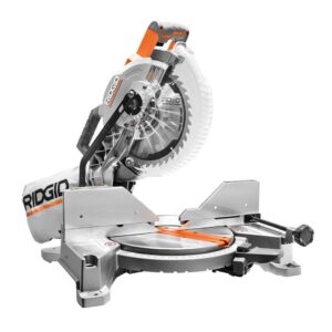 15 amp 10 in. dual miter saw with led cut line indicator