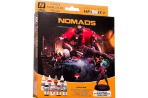 corvus belli s.l.l. model color set: infinity nomads exclusive miniature