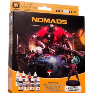 Corvus Belli S.L.L. Model Color Set: Infinity Nomads Exclusive Miniature