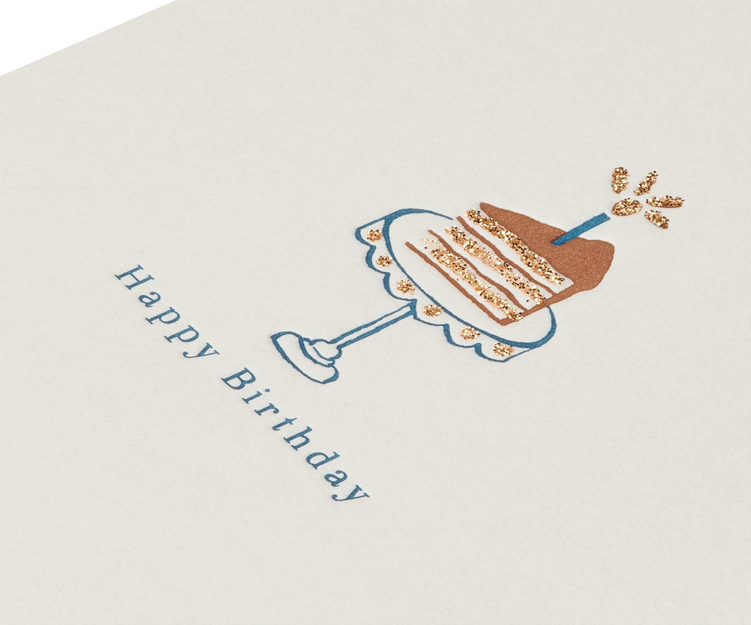 Papyrus Blank Birthday Card (Happy Birthday)