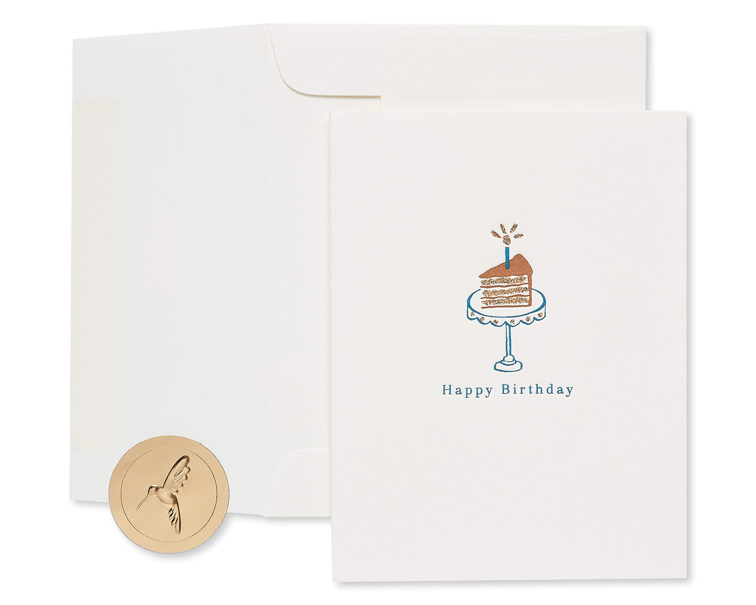 Papyrus Blank Birthday Card (Happy Birthday)