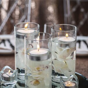 L'ner Tea Lights Candles - Pack of 200 White Unscented Candle Lights with 3.5 Hour Burning Time - Tea Candles for Wedding, Home, Parties, and Special Occasions