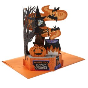 hallmark paper wonder pop up halloween card (witch's cauldron) (799heh4017)