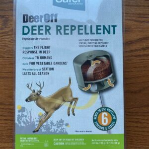 Safer Deer Off Repellent Station Stake For Deer 6 pk6