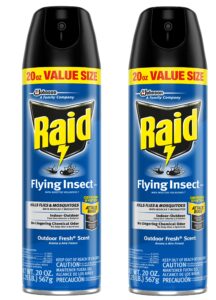 raid flying insect killer lawn and garden 20 ounce (pack of 2)