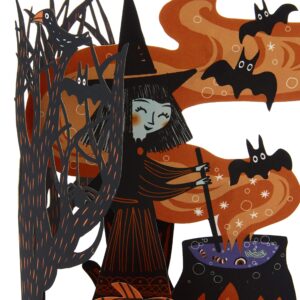 Hallmark Paper Wonder Pop Up Halloween Card (Witch's Cauldron) (799HEH4017)