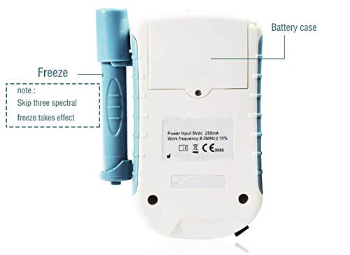 Handheld Blood Flow Rate Detector Blood Flow Velocity Waveform Doppler Vascular Color LCD Display Blood Flow Strength