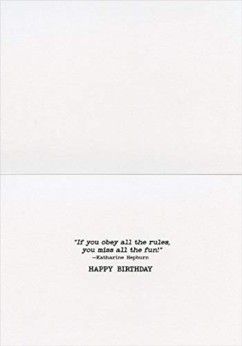 Avanti Women at Drive in Restaurant America Collection Funny/Humorous Birthday Card for Her/Woman